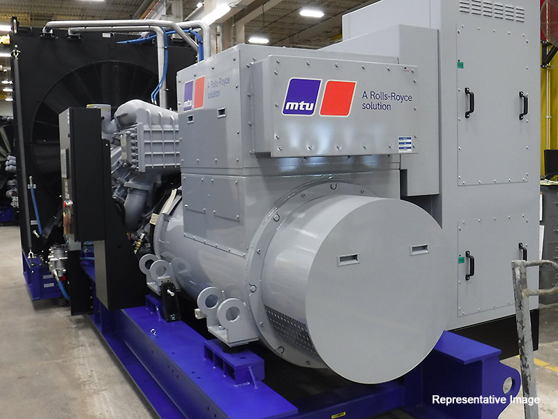 MTU DS2500 2500kW Rolls-Royce Standby Diesel Generator